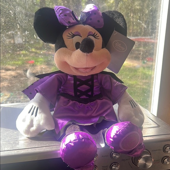 Disney | Toys | Disney Purple Minnie Mouse Plush Toy | Poshmark